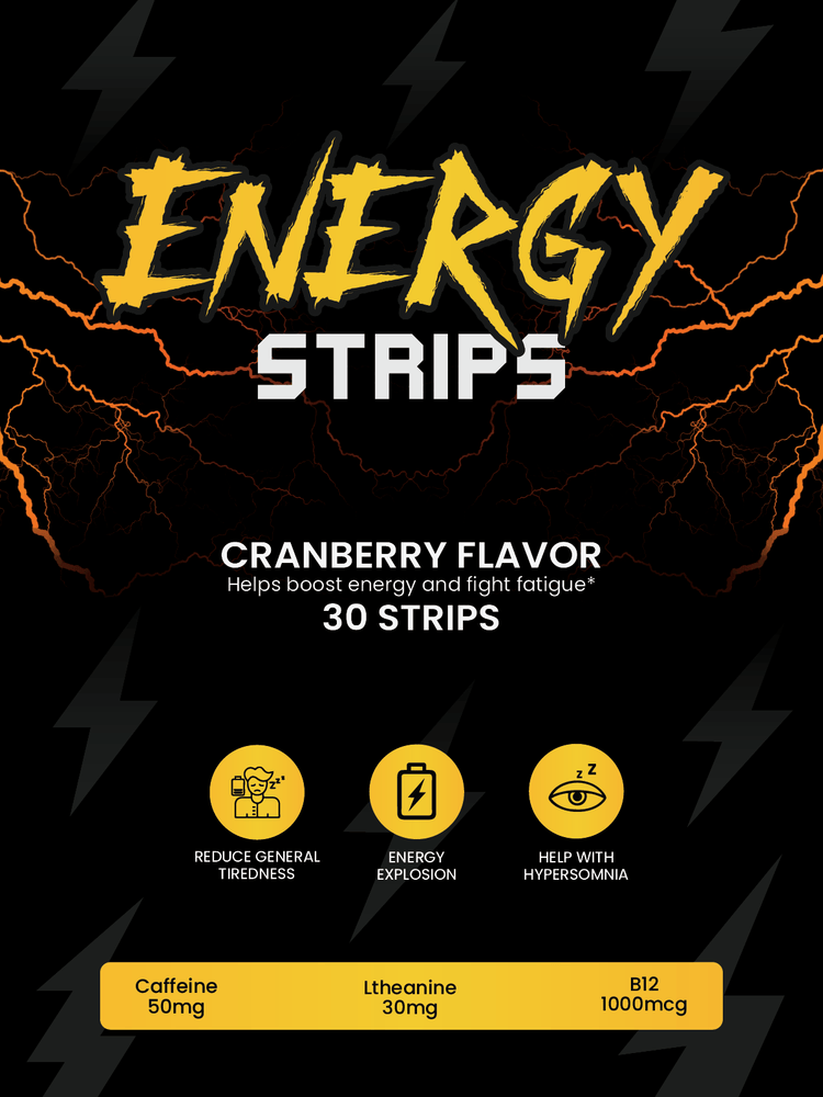 INSTANT ENERGY ORAL STRIPS – Gummy Goodies
