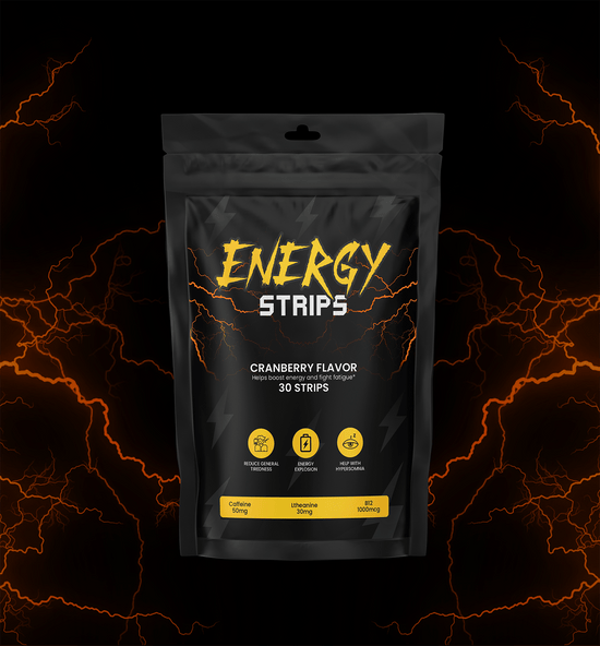 INSTANT ENERGY ORAL STRIPS – Gummy Goodies