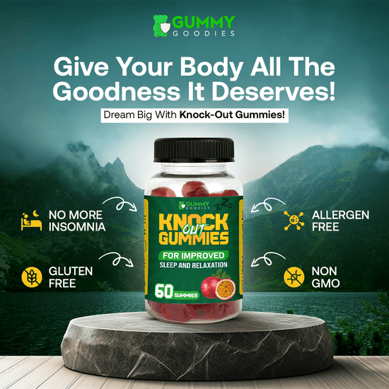 KNOCK OUT GUMMIES FOR PEACEFUL SLEEP – Gummy Goodies